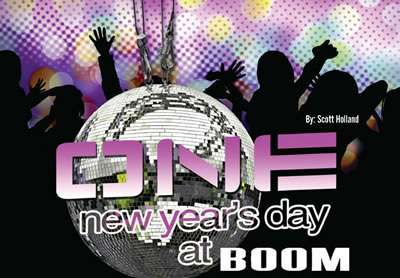 New Year’s Day at Boom: ONE | Hotspots! Magazine