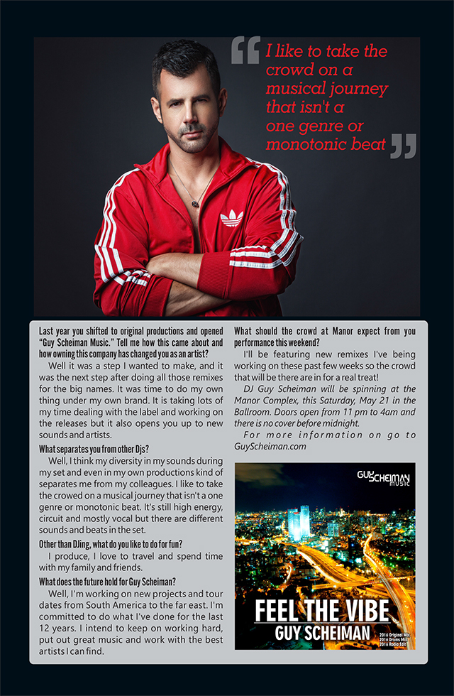 DJ Guy Scheiman - Hotspots Exclusive | Hotspots! Magazine